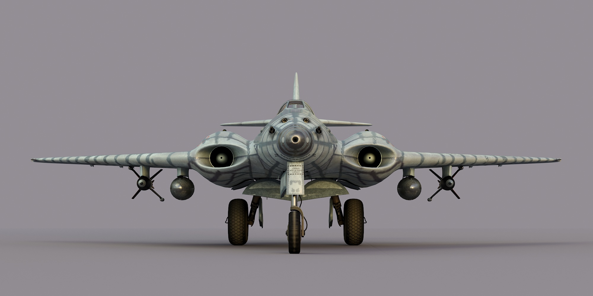 modelo 3d Alemán Me 262 HG 3 Fighter - TurboSquid 1559634