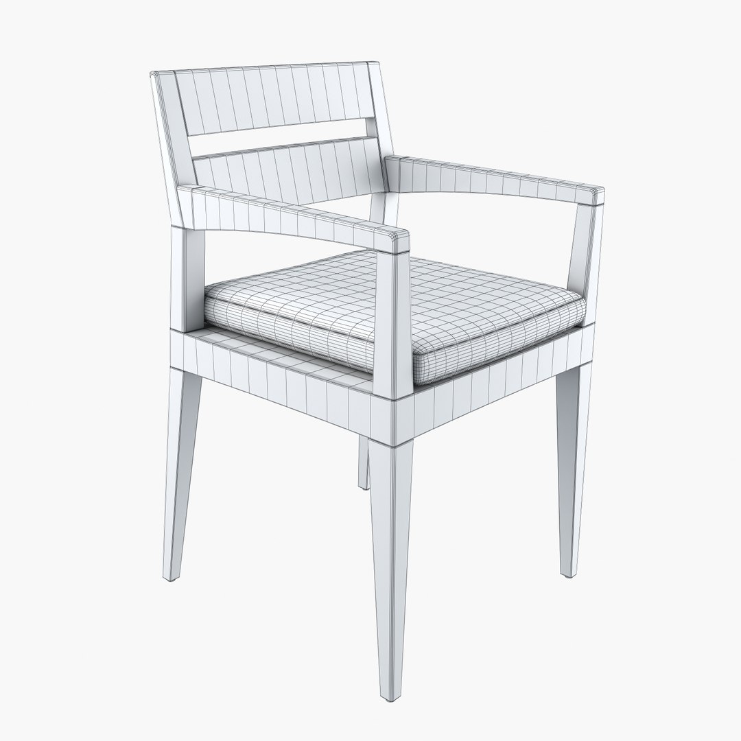 3d model of chair