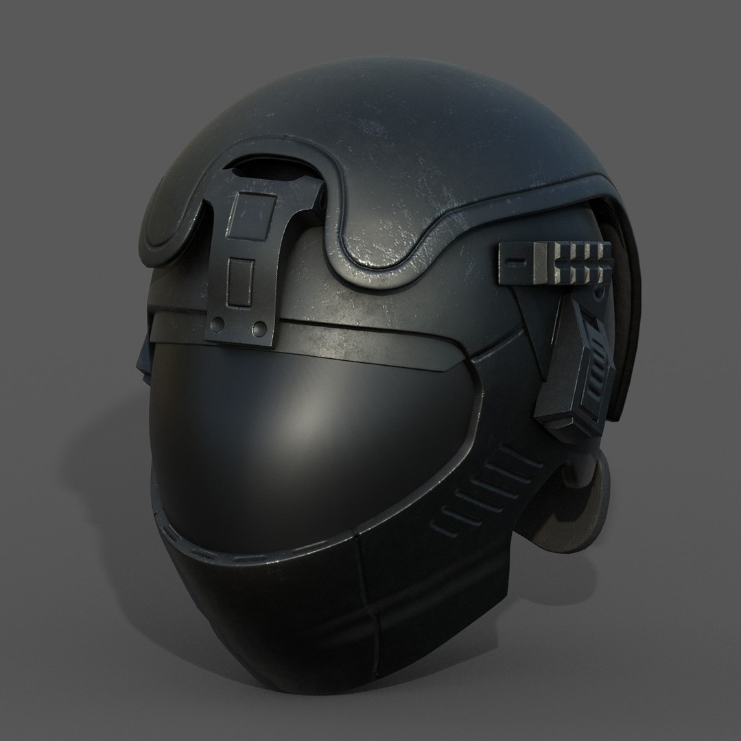 3D model helmet sci fi - TurboSquid 1520012