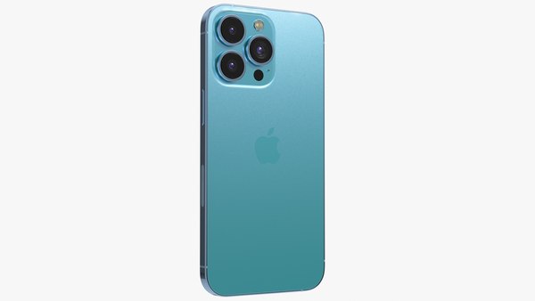 Apple iPhone 13 Pro Blue model - TurboSquid 1788579