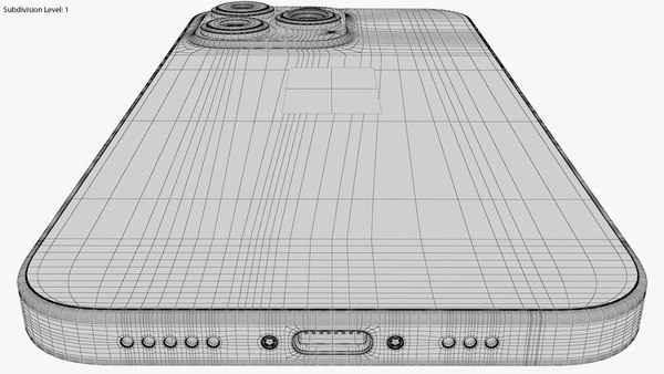 Apple iPhone 13 Pro Blue model - TurboSquid 1788579