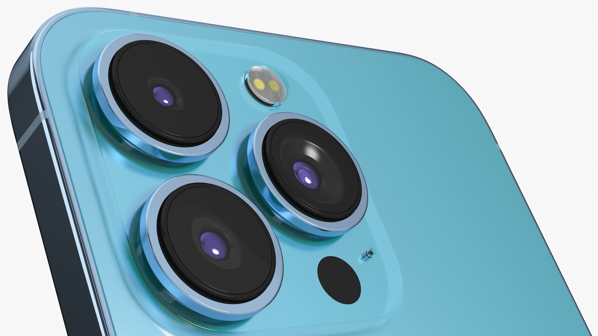 Apple IPhone 13 Pro Blue Model - TurboSquid 1788579