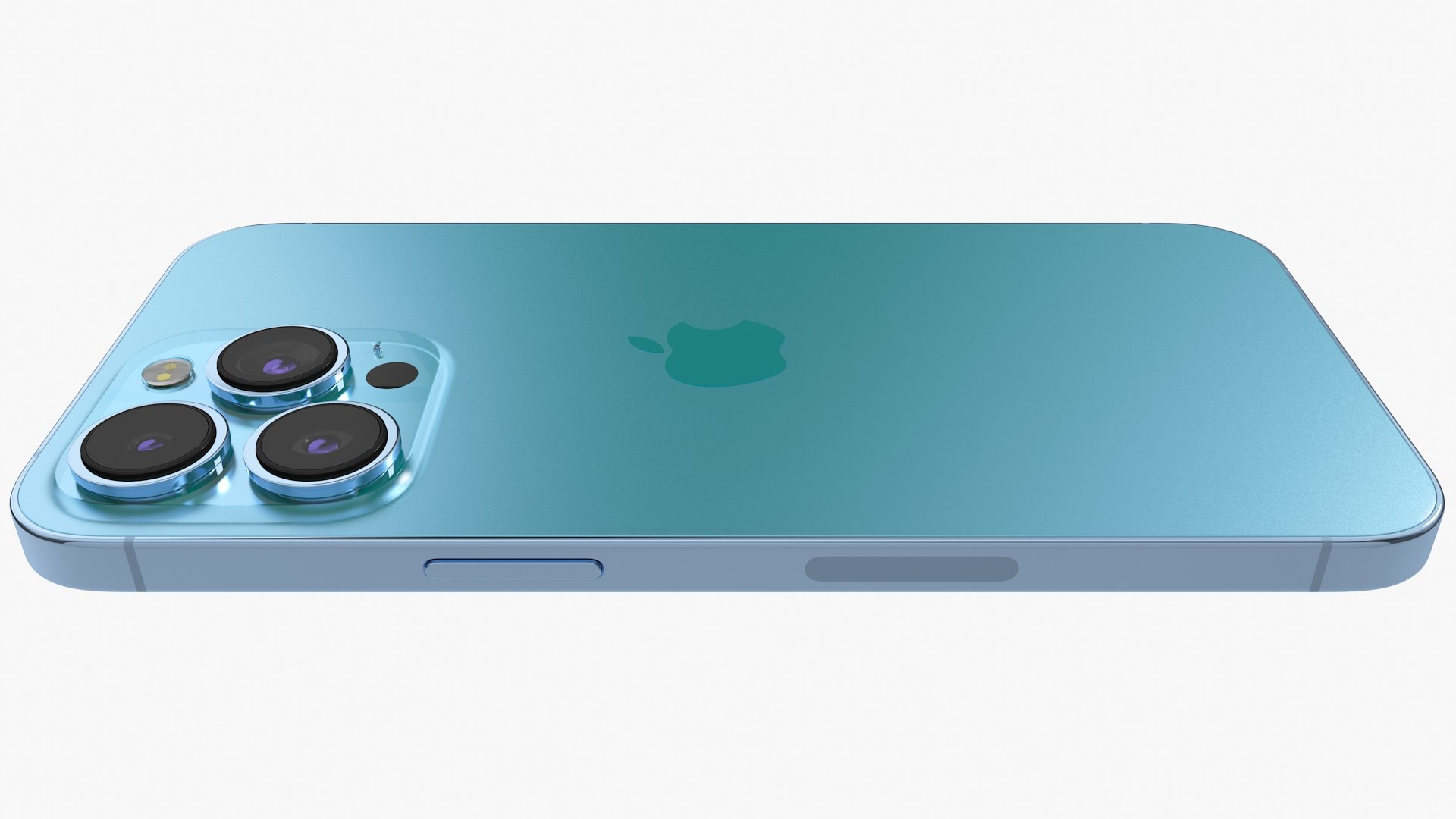Apple IPhone 13 Pro Blue Model - TurboSquid 1788579