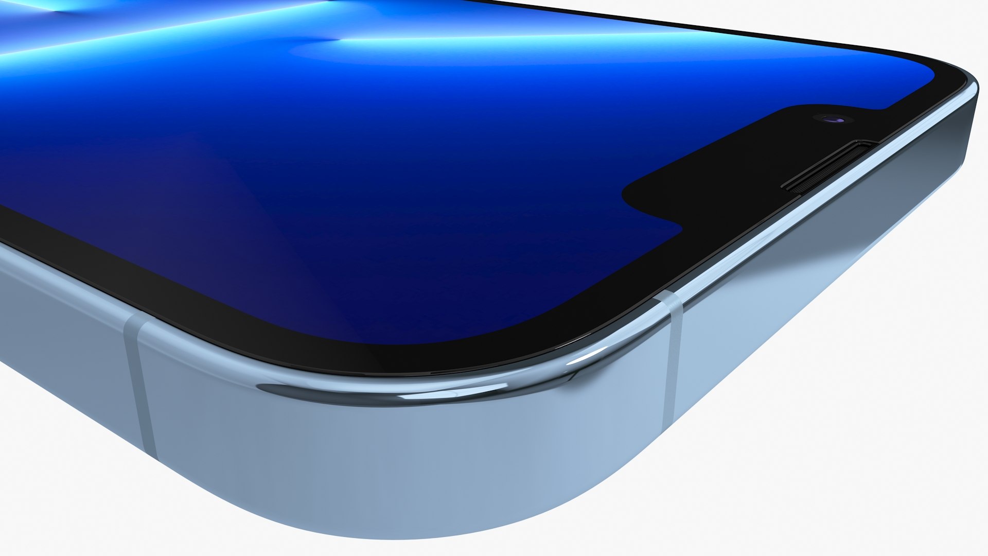 Apple IPhone 13 Pro Blue Model - TurboSquid 1788579
