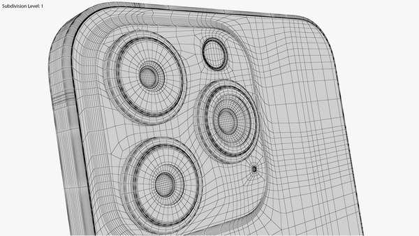 Apple iPhone 13 Pro Blue model - TurboSquid 1788579