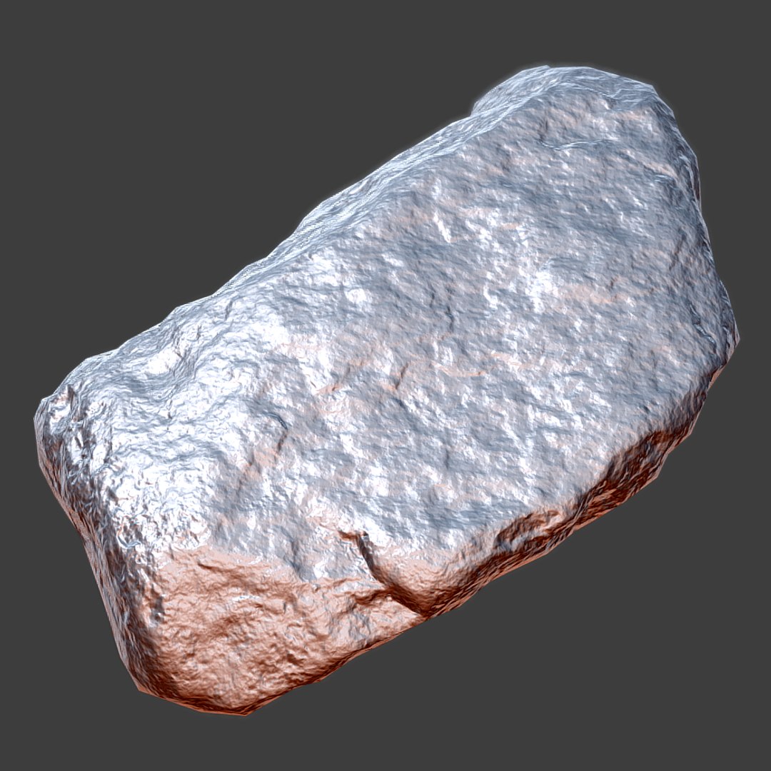 3d stone scan model