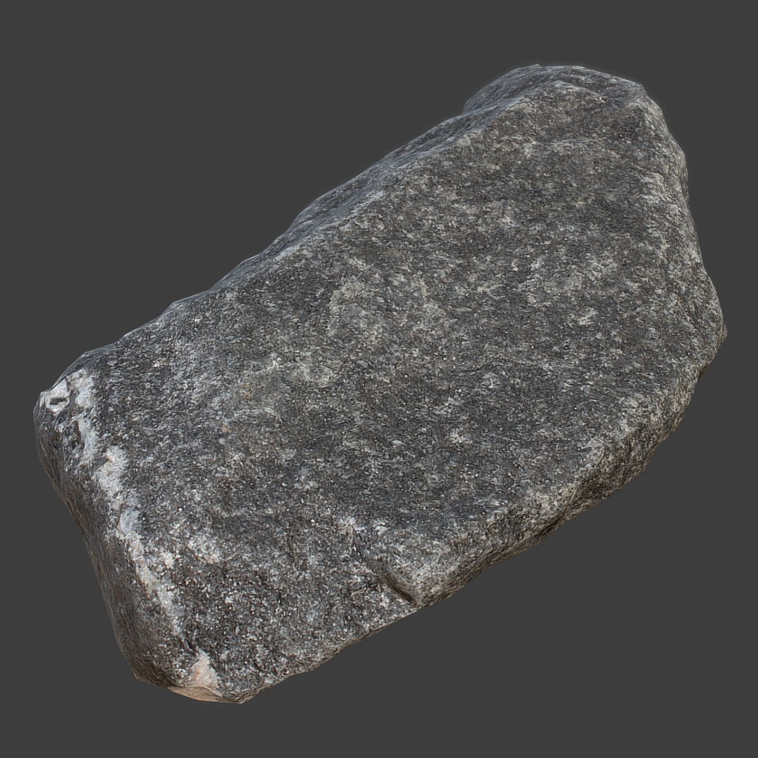 3d stone scan model
