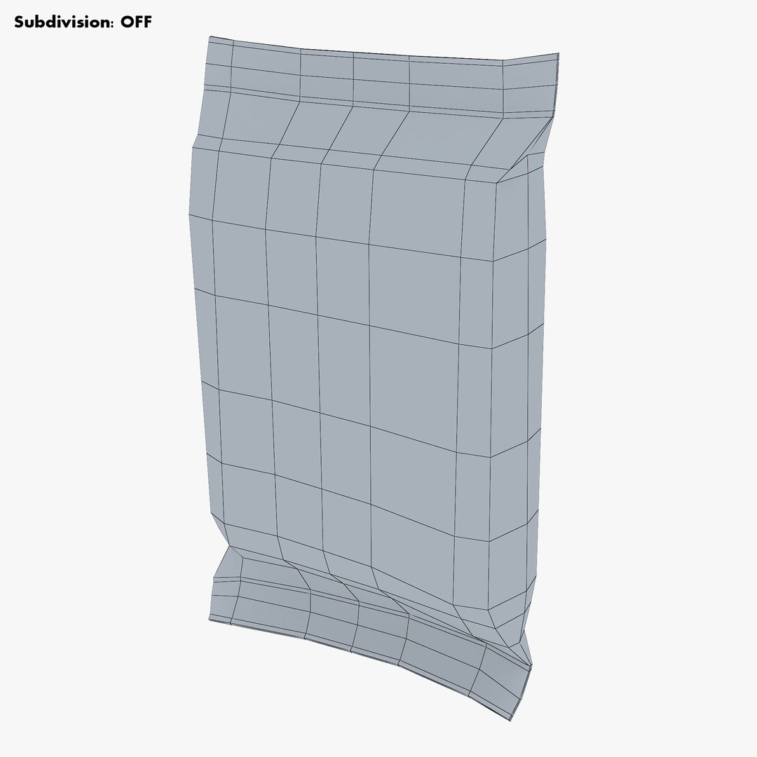 3D Wafers Chocolate Packaging Simple M 1 - TurboSquid 2132937