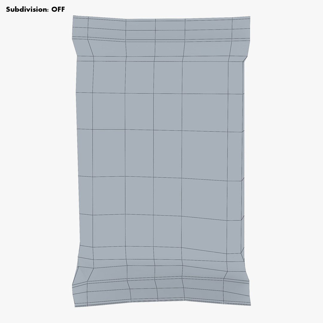 3D Wafers Chocolate Packaging Simple M 1 - TurboSquid 2132937