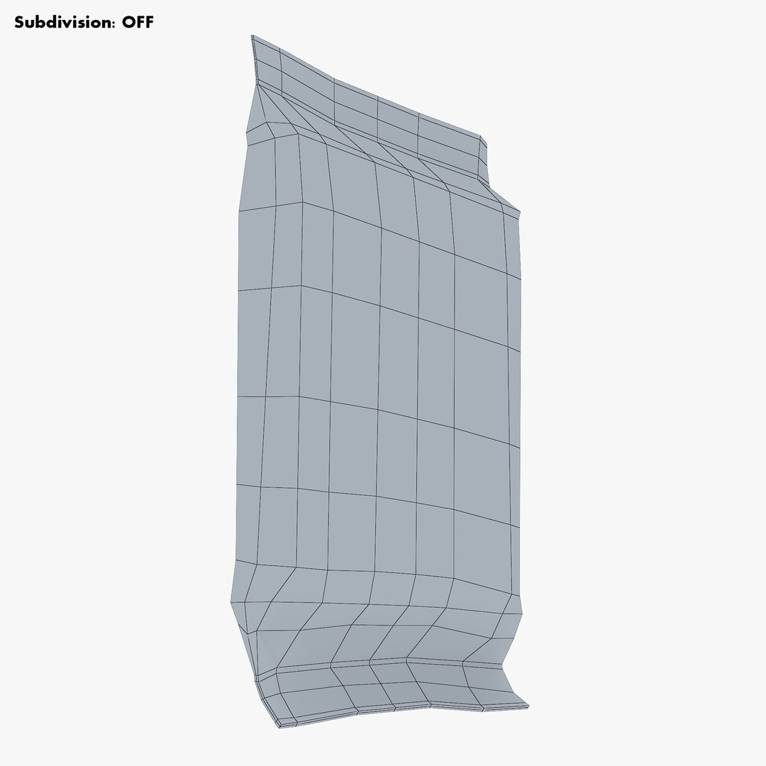 3D Wafers Chocolate Packaging Simple M 1 - TurboSquid 2132937