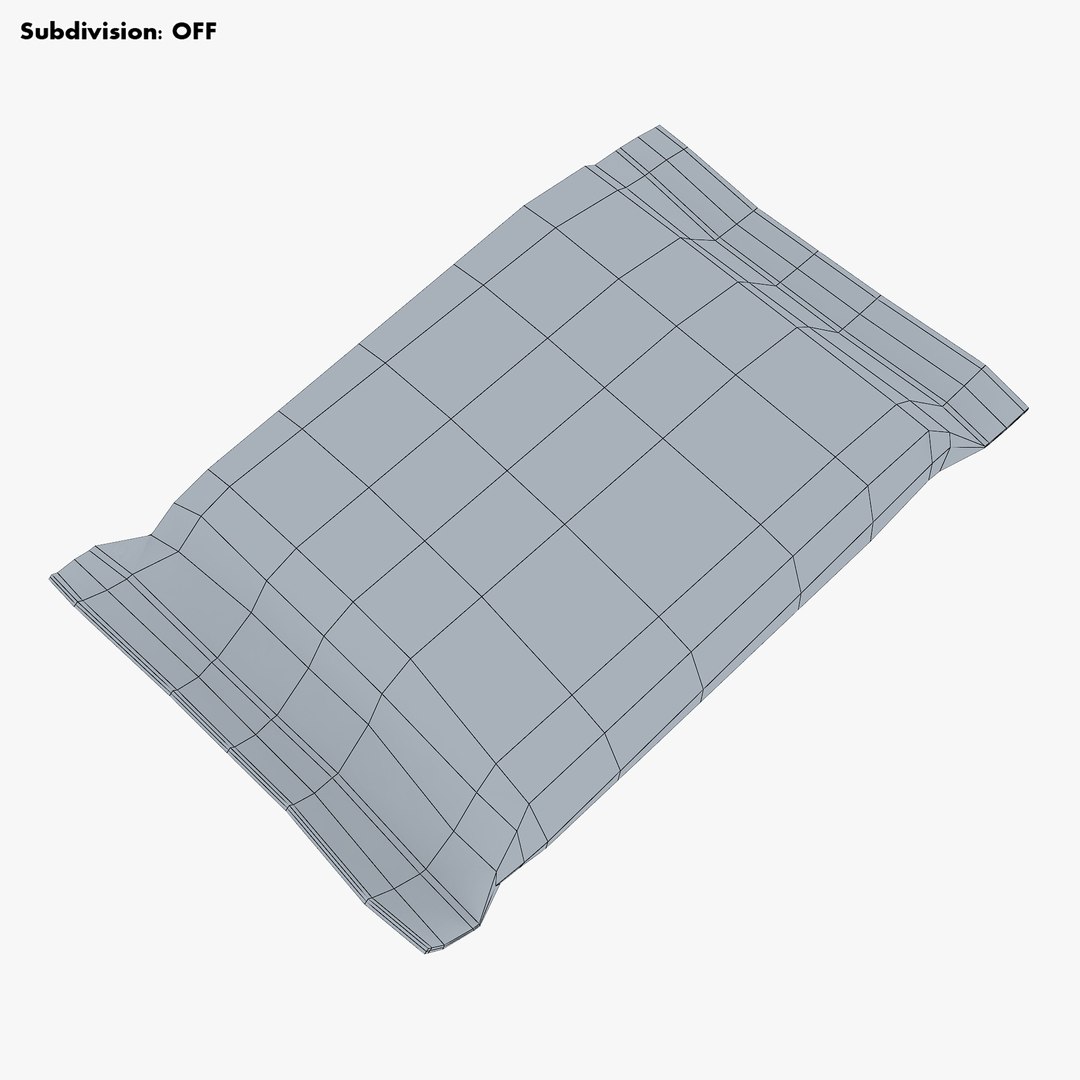 3D Wafers Chocolate Packaging Simple M 1 - TurboSquid 2132937