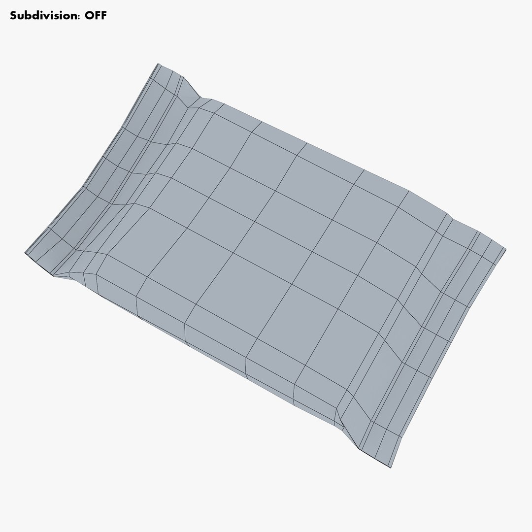 3D Wafers Chocolate Packaging Simple M 1 - TurboSquid 2132937