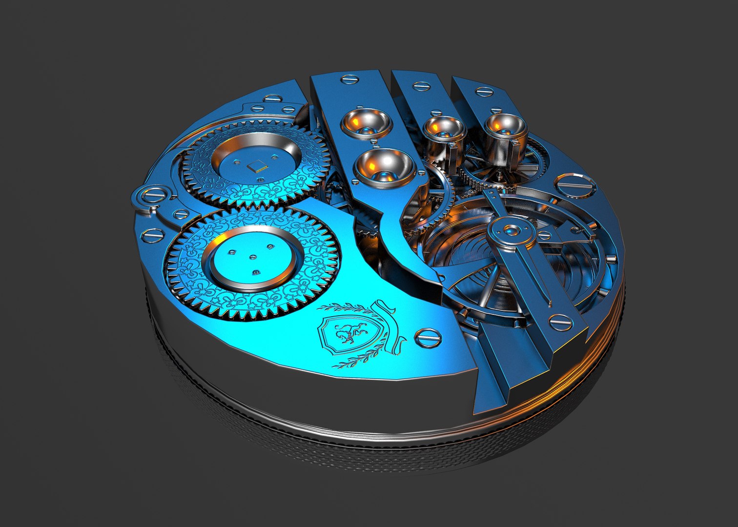 Clockwork Model - TurboSquid 1739973