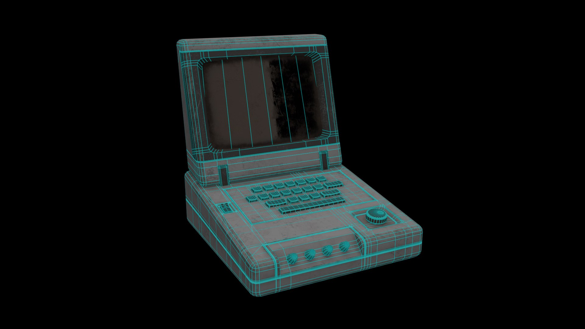 3D Old Computer model - TurboSquid 1926254