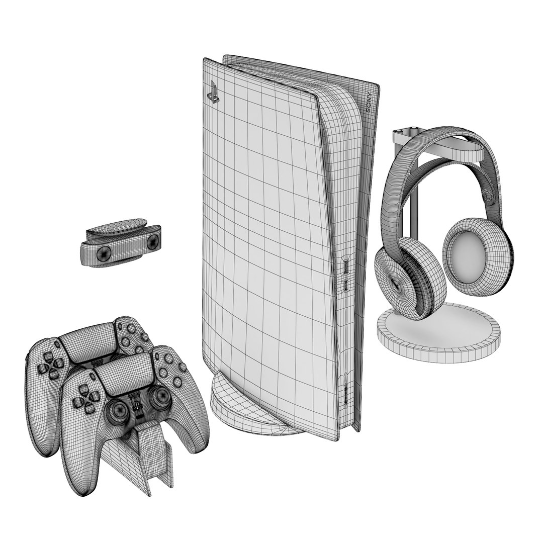 Playstation Digital 3D Model - TurboSquid 1683908