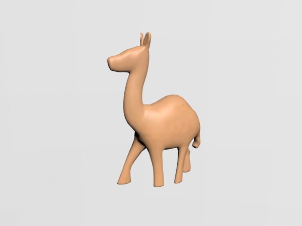 Lama statue 3D model - TurboSquid 1243000