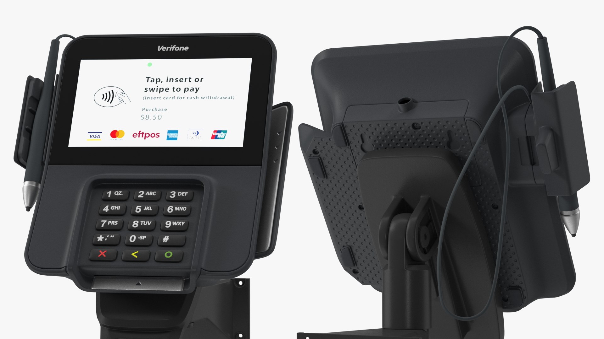 3D Verifone M400 Card Terminal Carrying Wall Bracket - TurboSquid 2055314