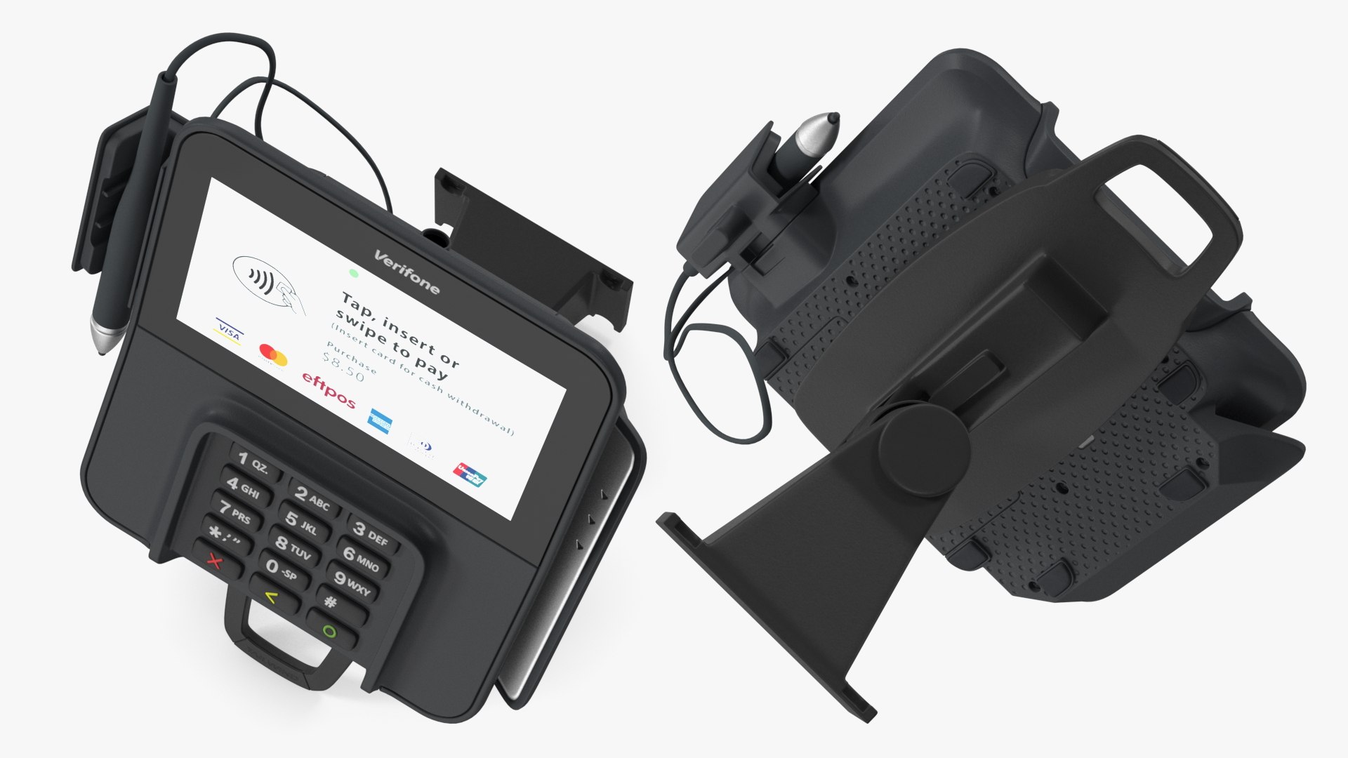 3D Verifone M400 Card Terminal Carrying Wall Bracket - TurboSquid 2055314