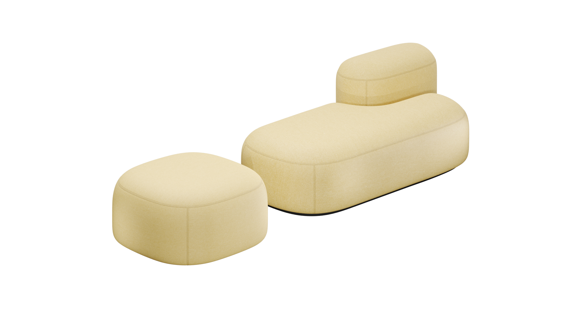 3D Sofa Mochi Model - TurboSquid 2131787