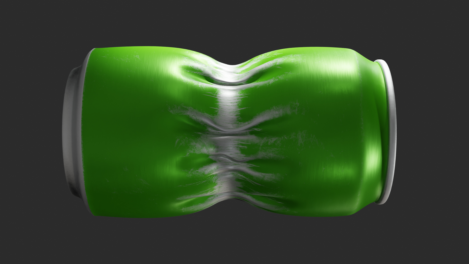 3D Damaged Soda Can Sealed - TurboSquid 2249425