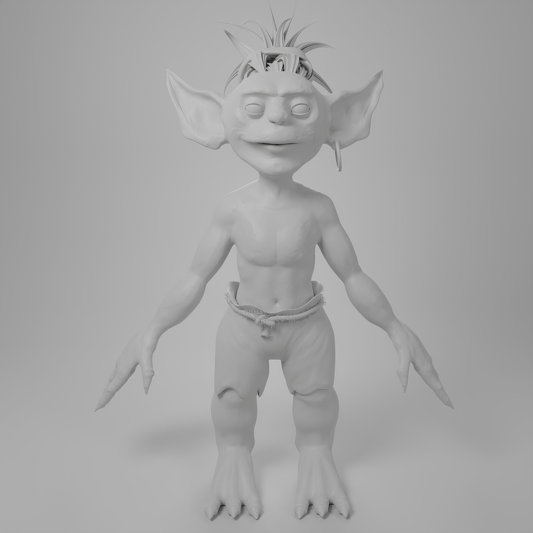 3D Model Goblin Character - TurboSquid 2156489