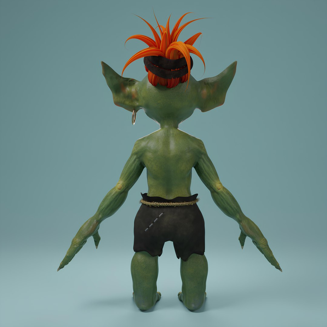 3D Model Goblin Character - TurboSquid 2156489