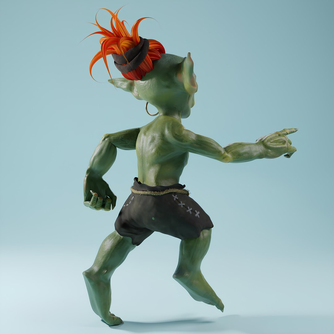 3D Model Goblin Character - TurboSquid 2156489