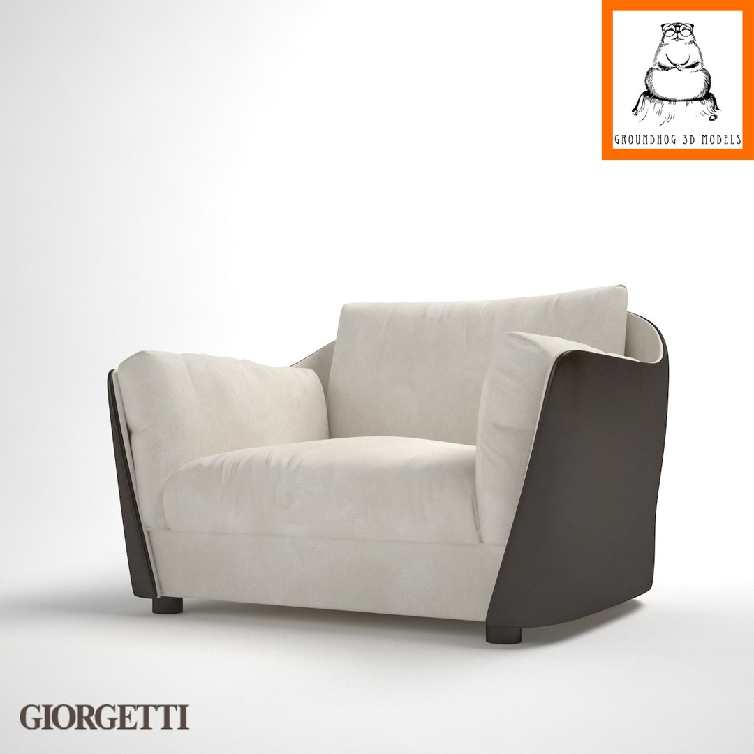 3d Groundhog Giorgetti Vittoria Model