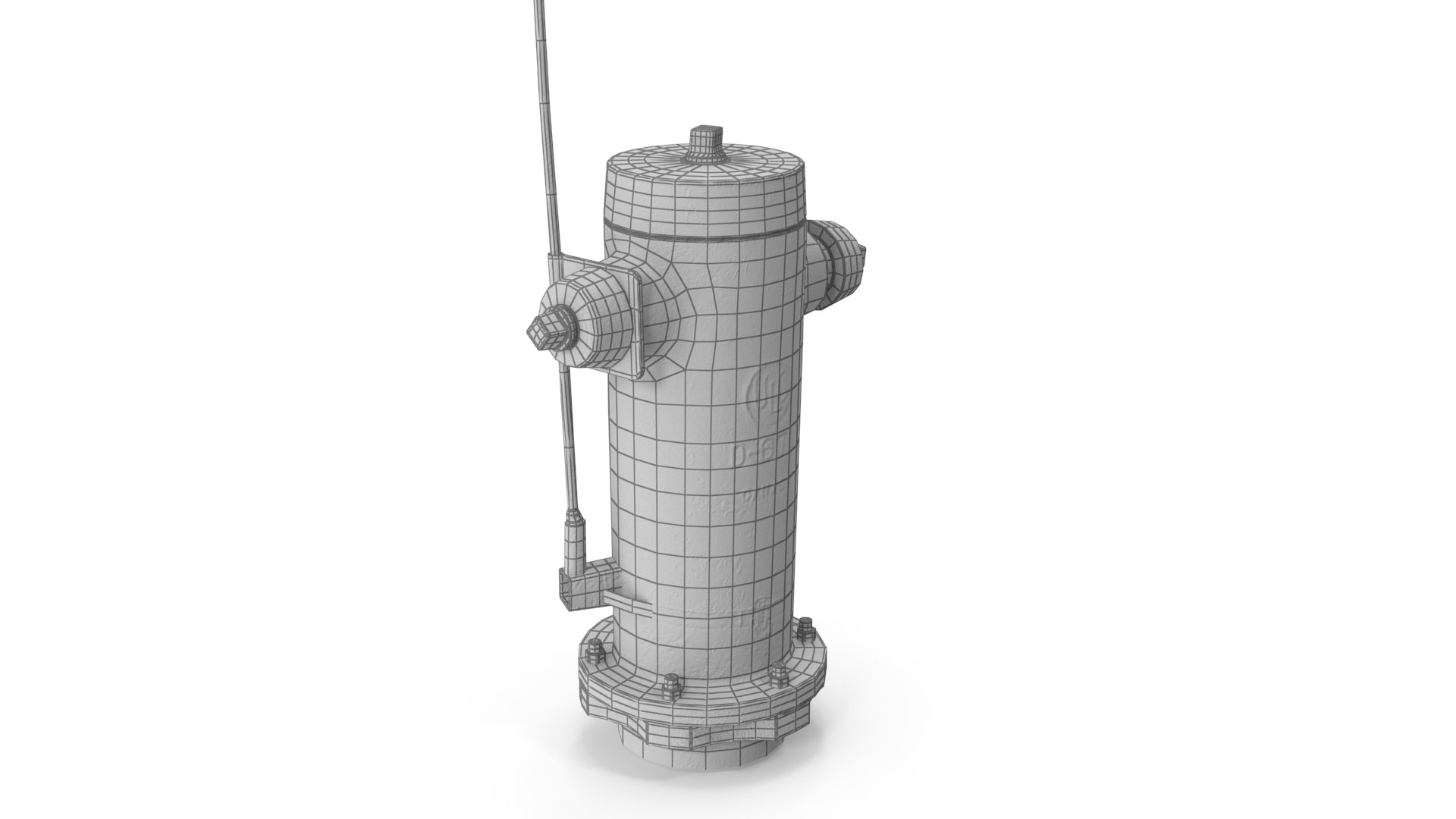 3D модель Fire Hydrant Concord Canada - TurboSquid 2030622