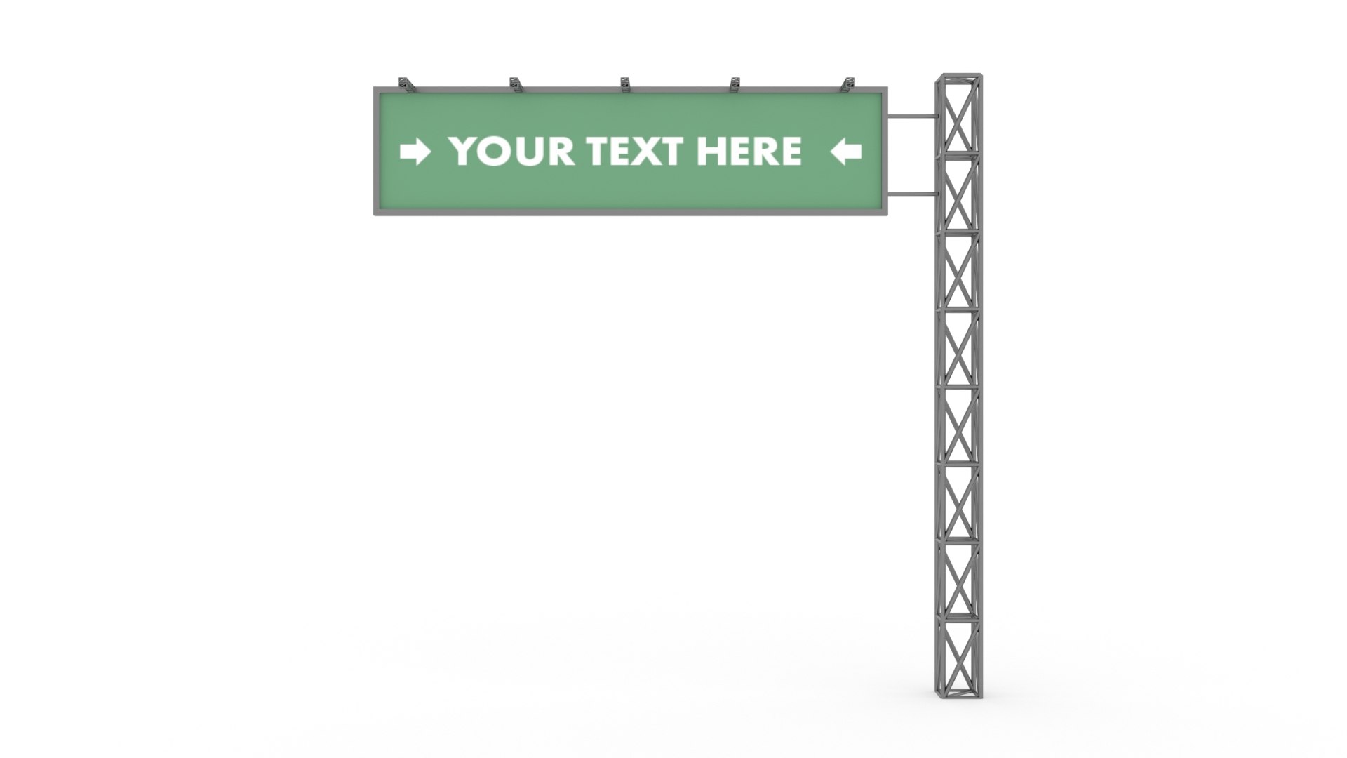 Traffic Sign Low-poly 3D Model - TurboSquid 2103381