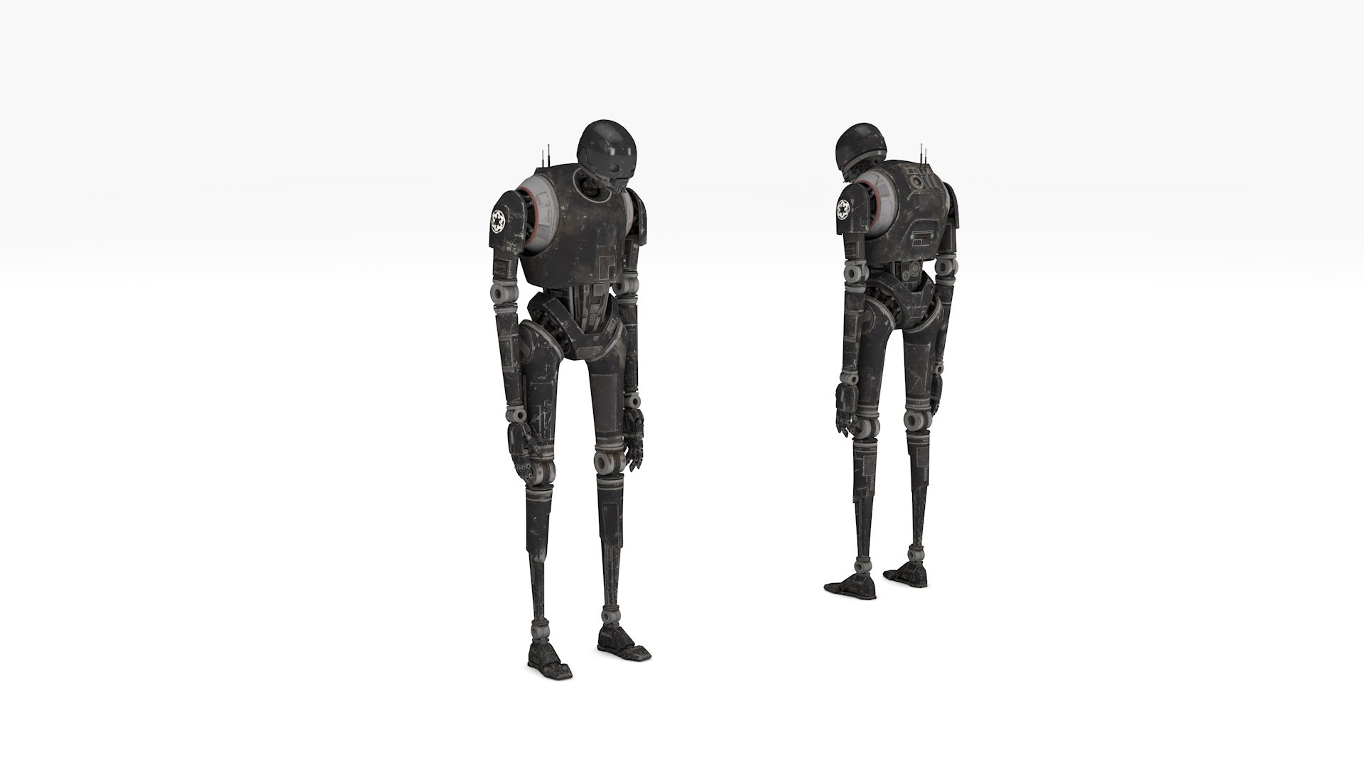 Brawler Droid 3D Model - TurboSquid 2367242