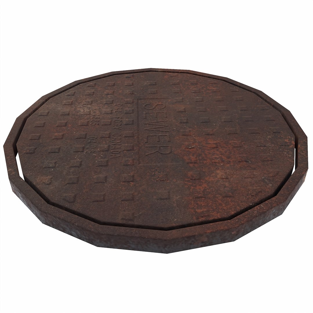 Free 3D Round Manhole Lowpoly 3d Model Model - TurboSquid 2410637