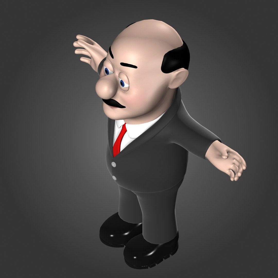 3d Film Animation Model