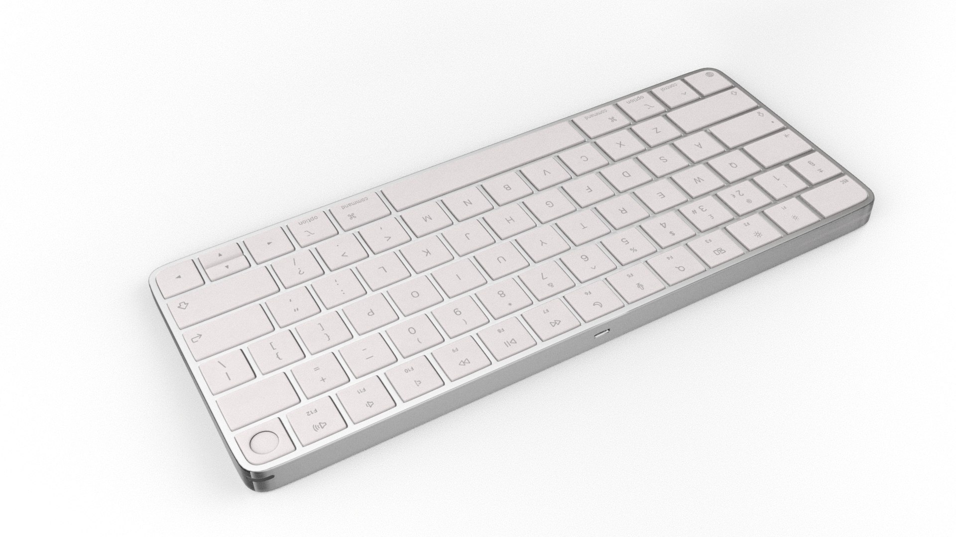 Modern Wireless Keyboard 3D Model - TurboSquid 2358020