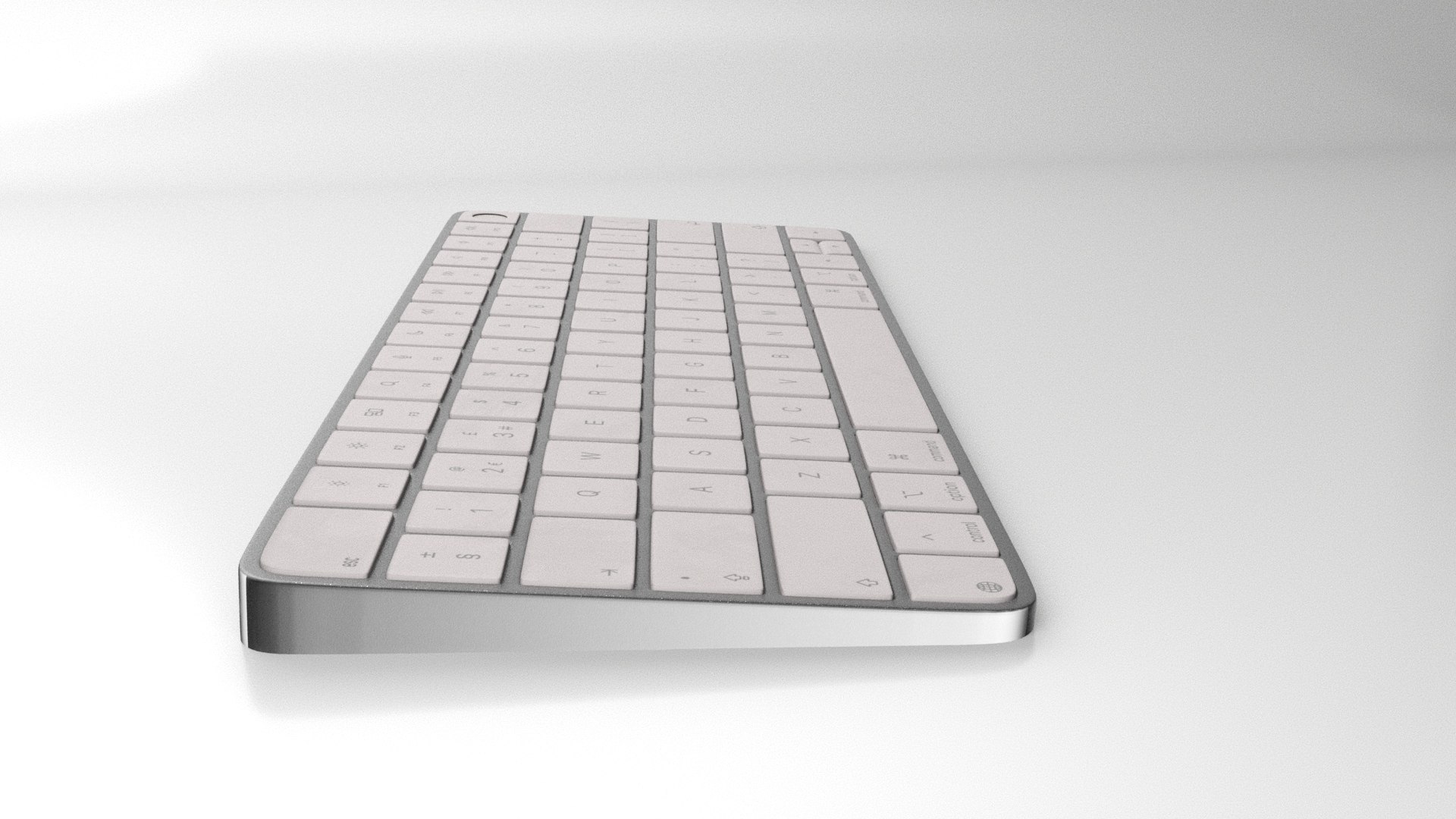Modern Wireless Keyboard 3D Model - TurboSquid 2358020