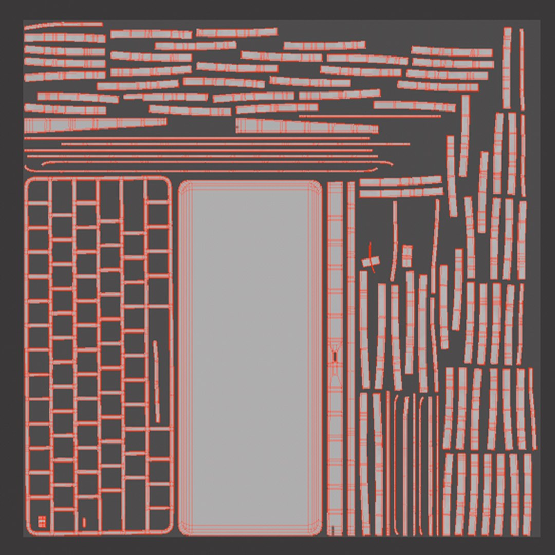 Modern Wireless Keyboard 3D Model - TurboSquid 2358020