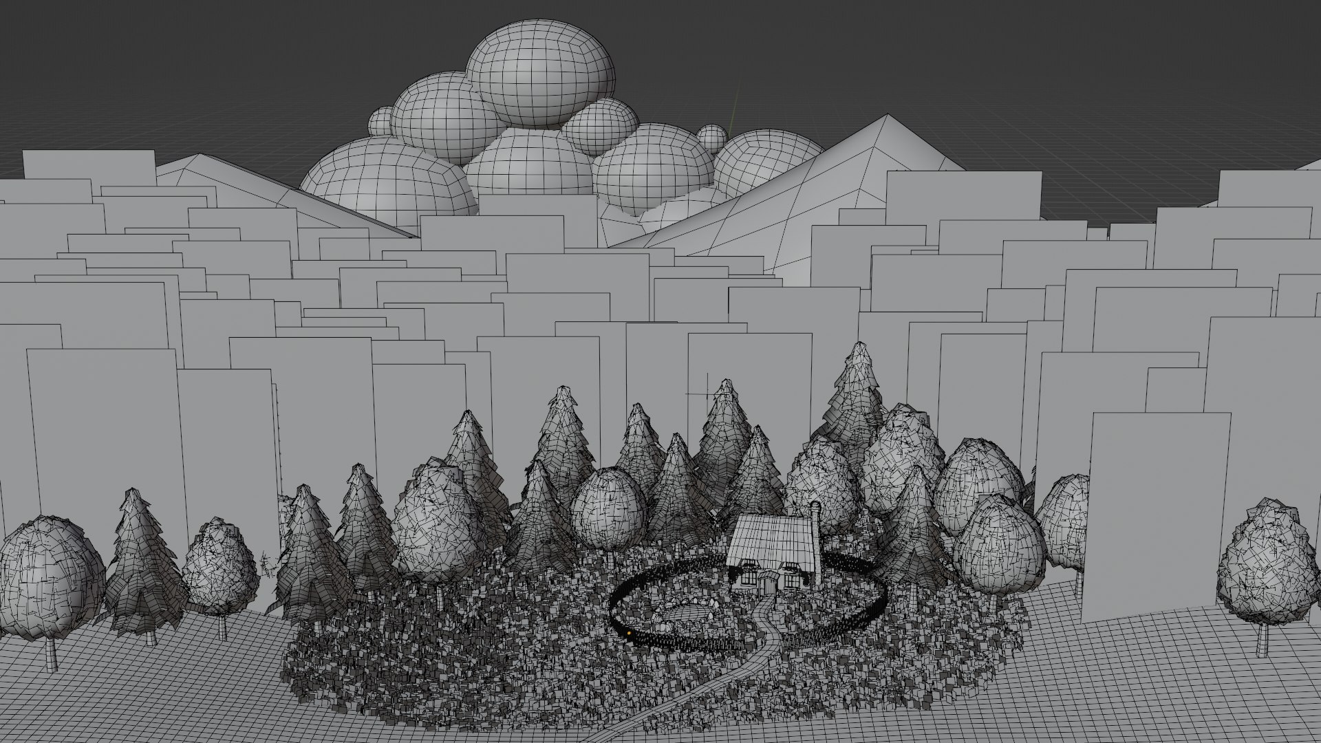 3D Model Cottage House - TurboSquid 2124512