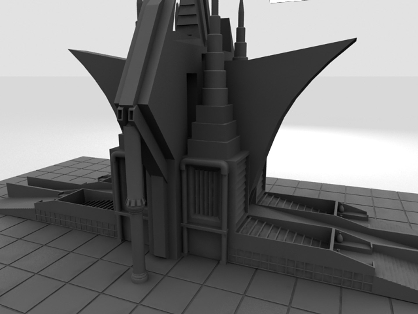 sci-fi castle 3ds