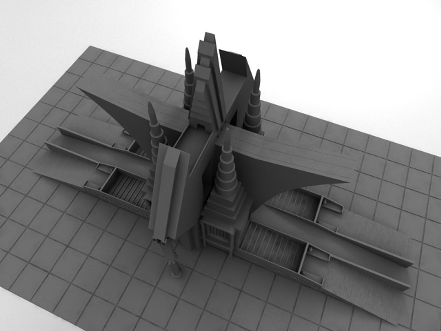 sci-fi castle 3ds