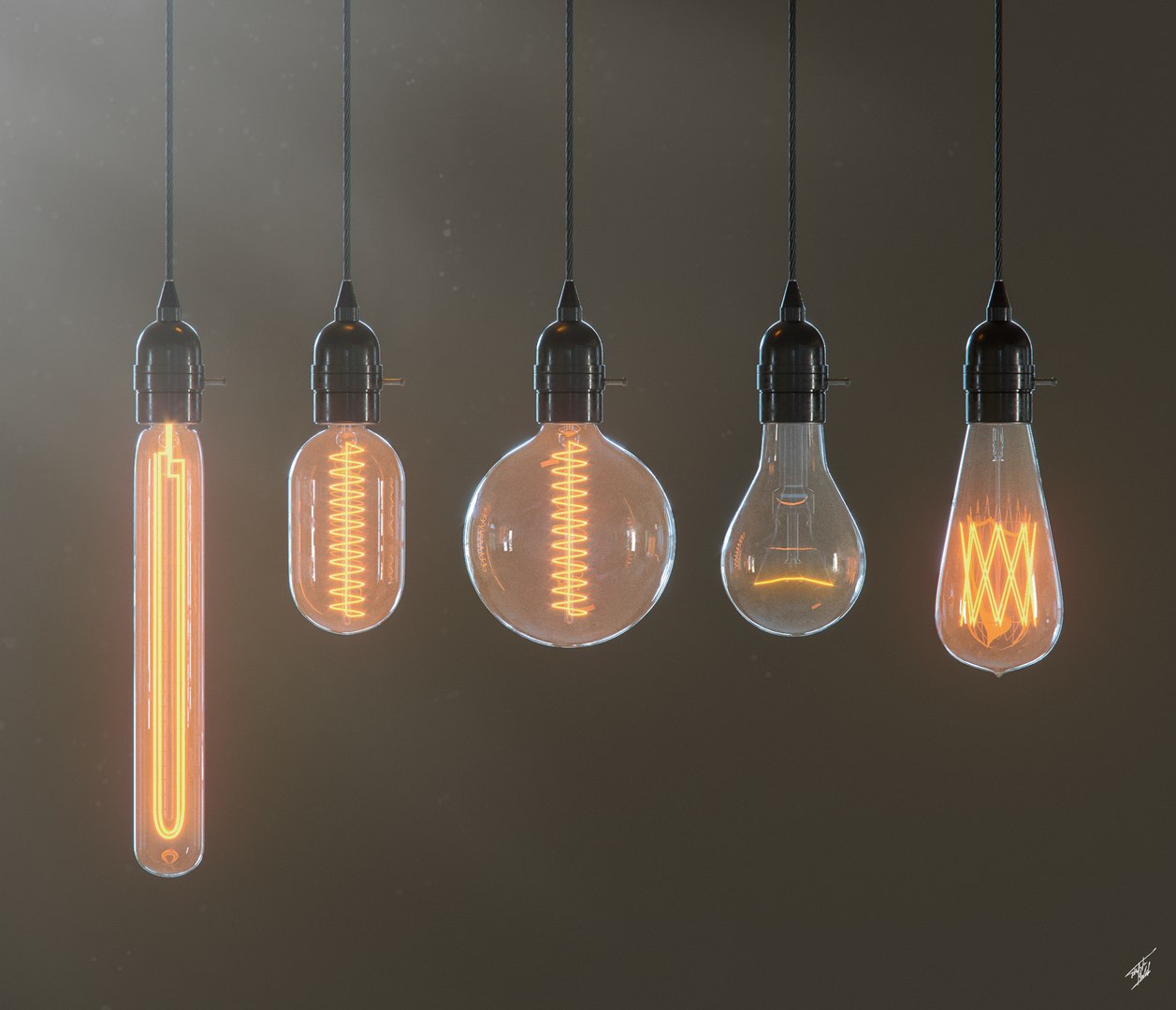 3D Lamps Model - TurboSquid 1518768