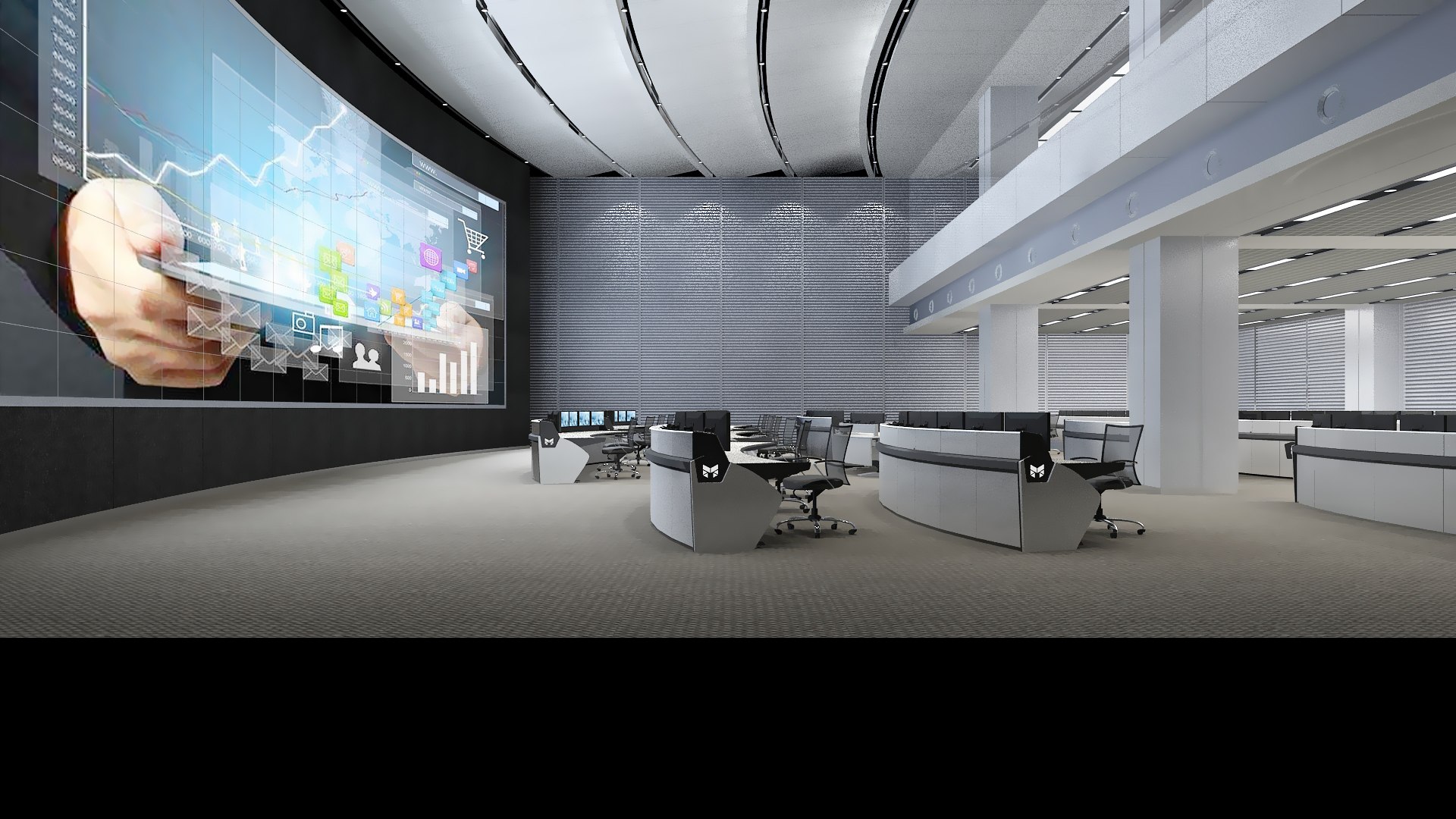 Control Room 3D Model - TurboSquid 2275847