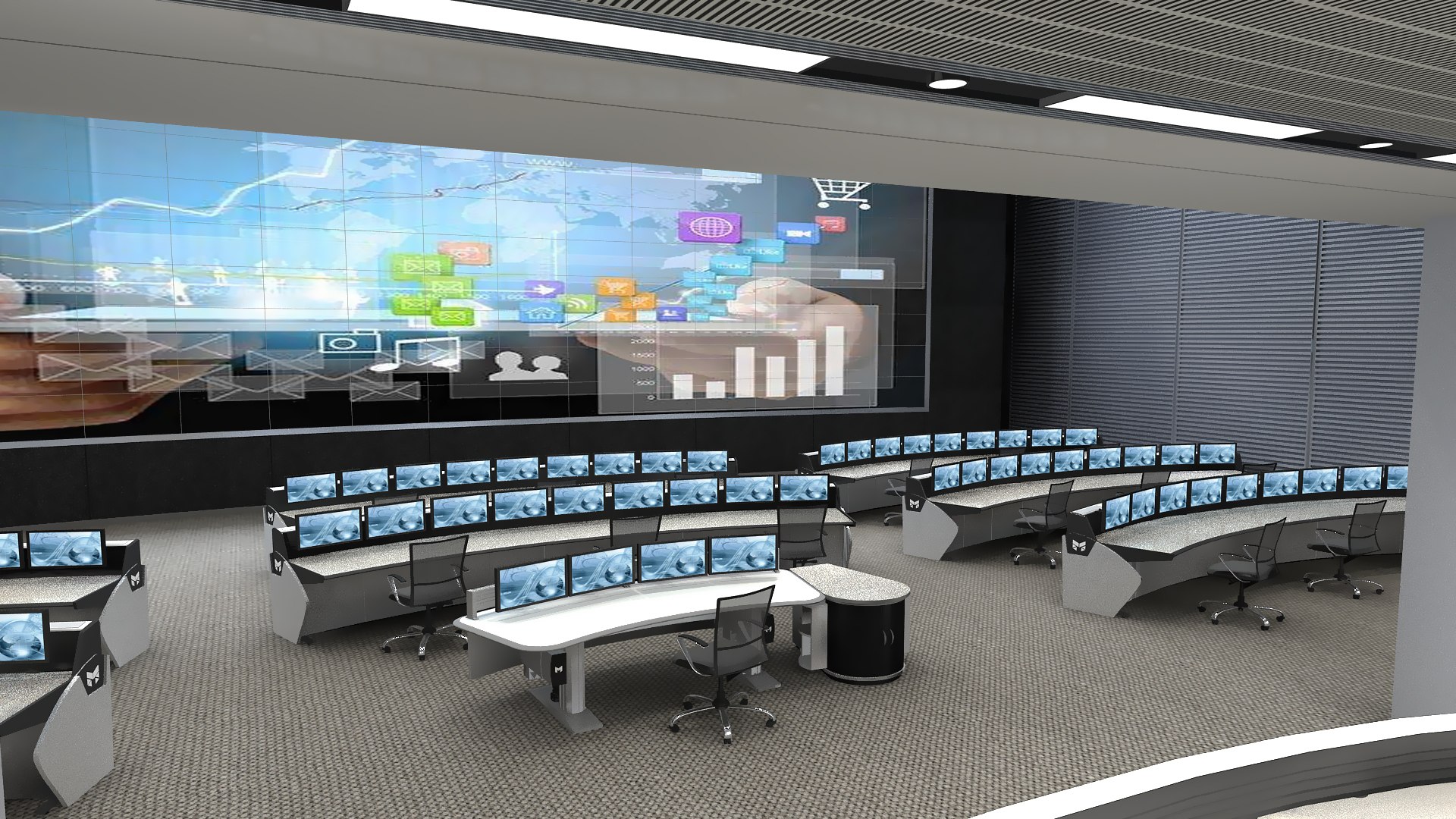 Control Room 3D Model - TurboSquid 2275847