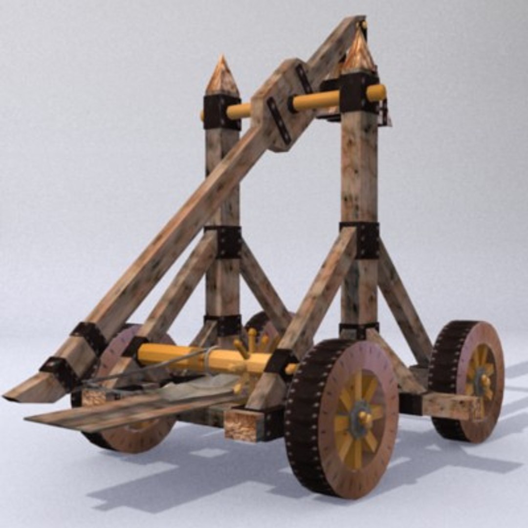 3d catapult model