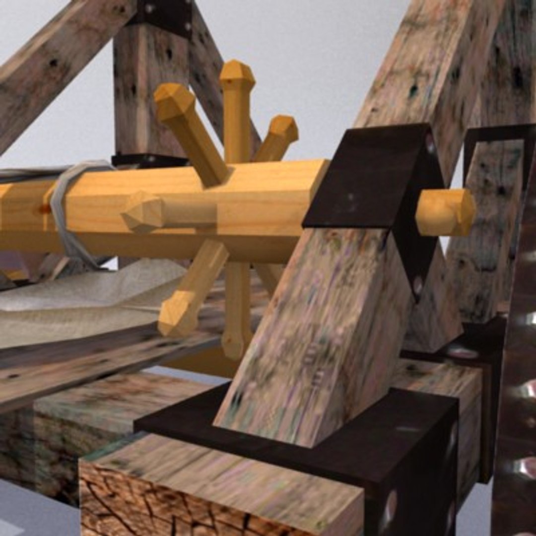 3d Catapult Model