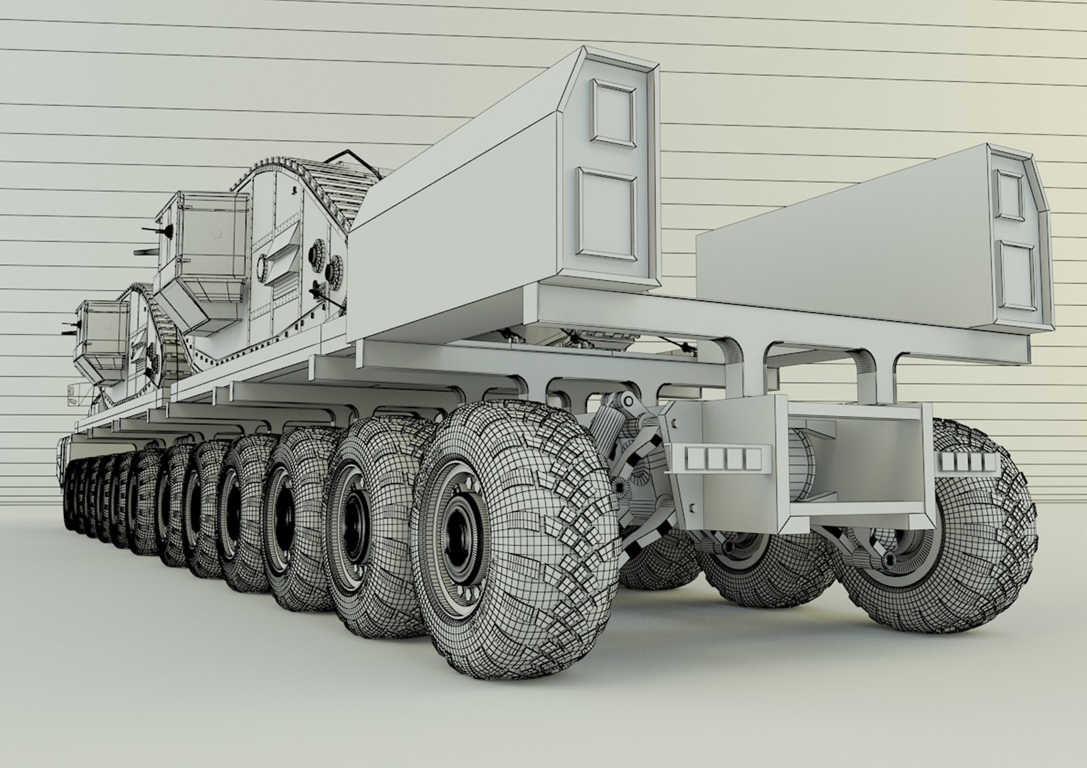 3D Maz-7907- Mark V Tank Military Vehicle - TurboSquid 2067086