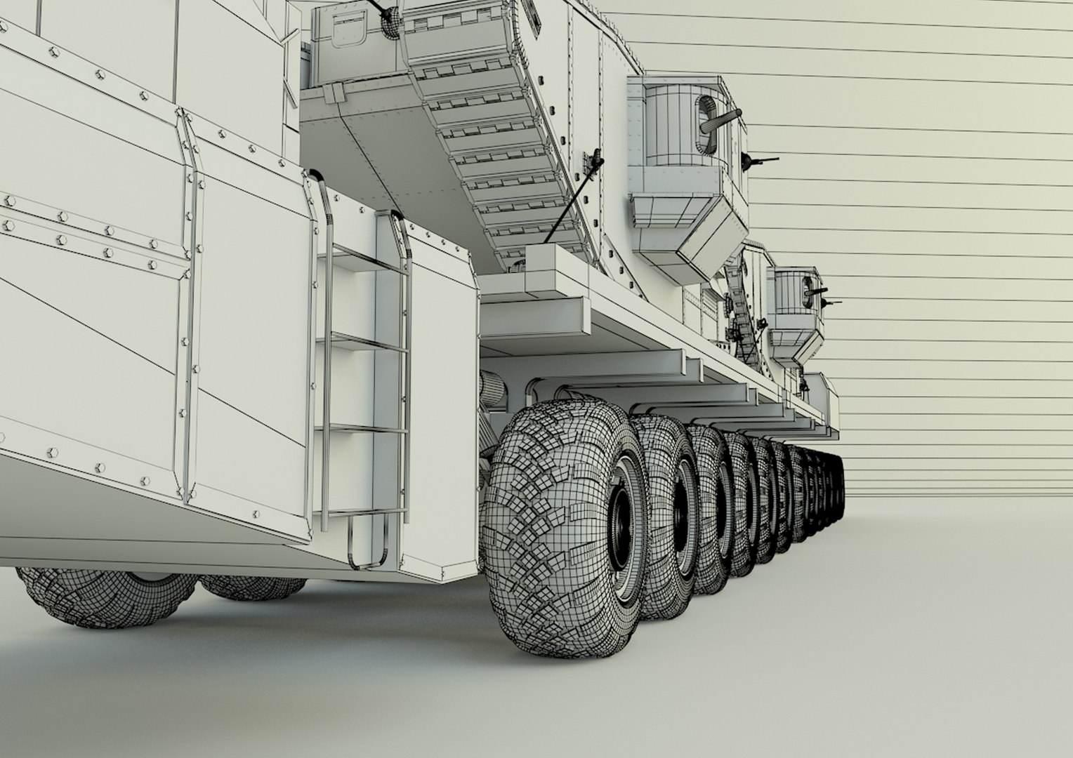 3D Maz-7907- Mark V Tank Military Vehicle - TurboSquid 2067086