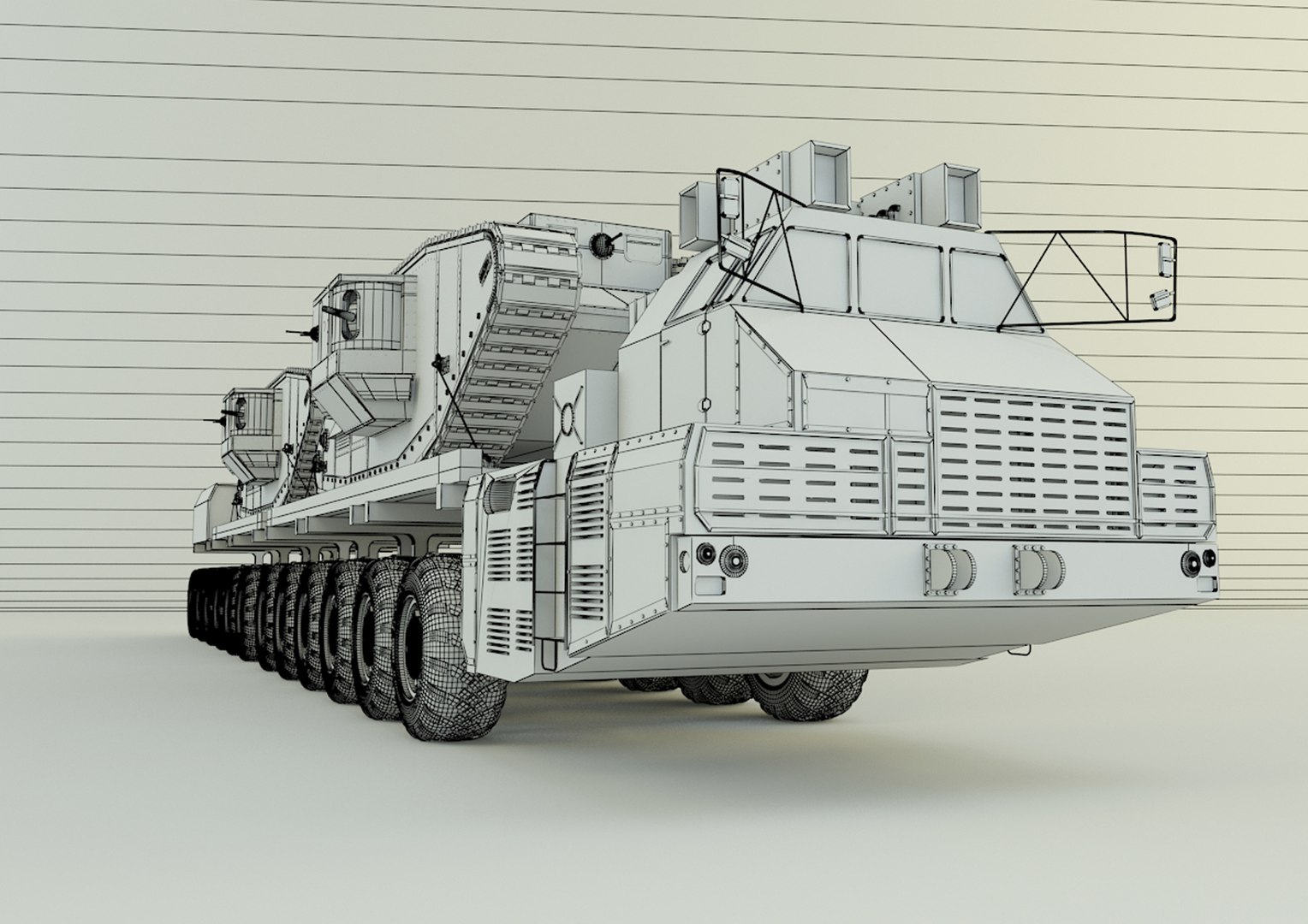 3D Maz-7907- Mark V Tank Military Vehicle - TurboSquid 2067086