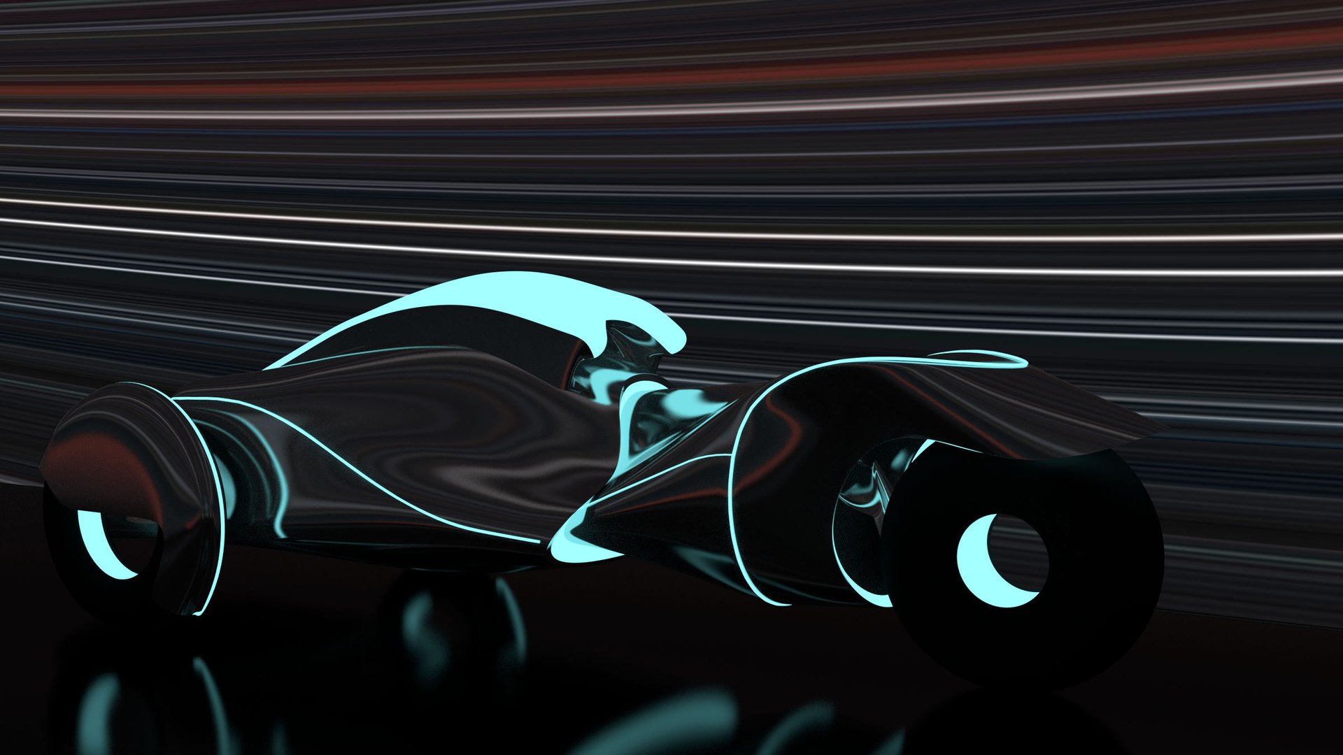 3d Concept Car Tron