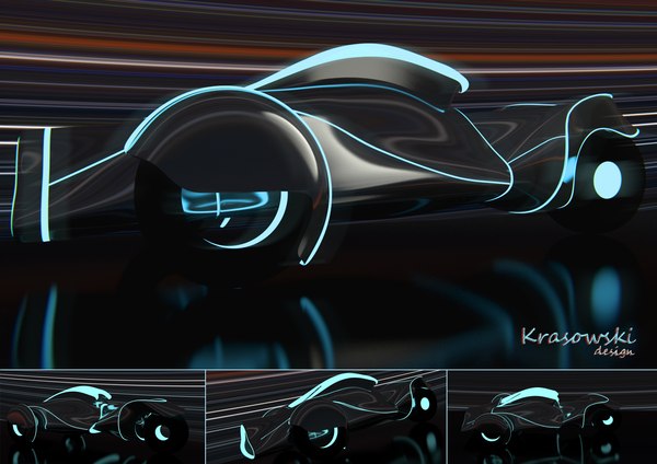 modelo 3d Tron Concept Car - TurboSquid 876915