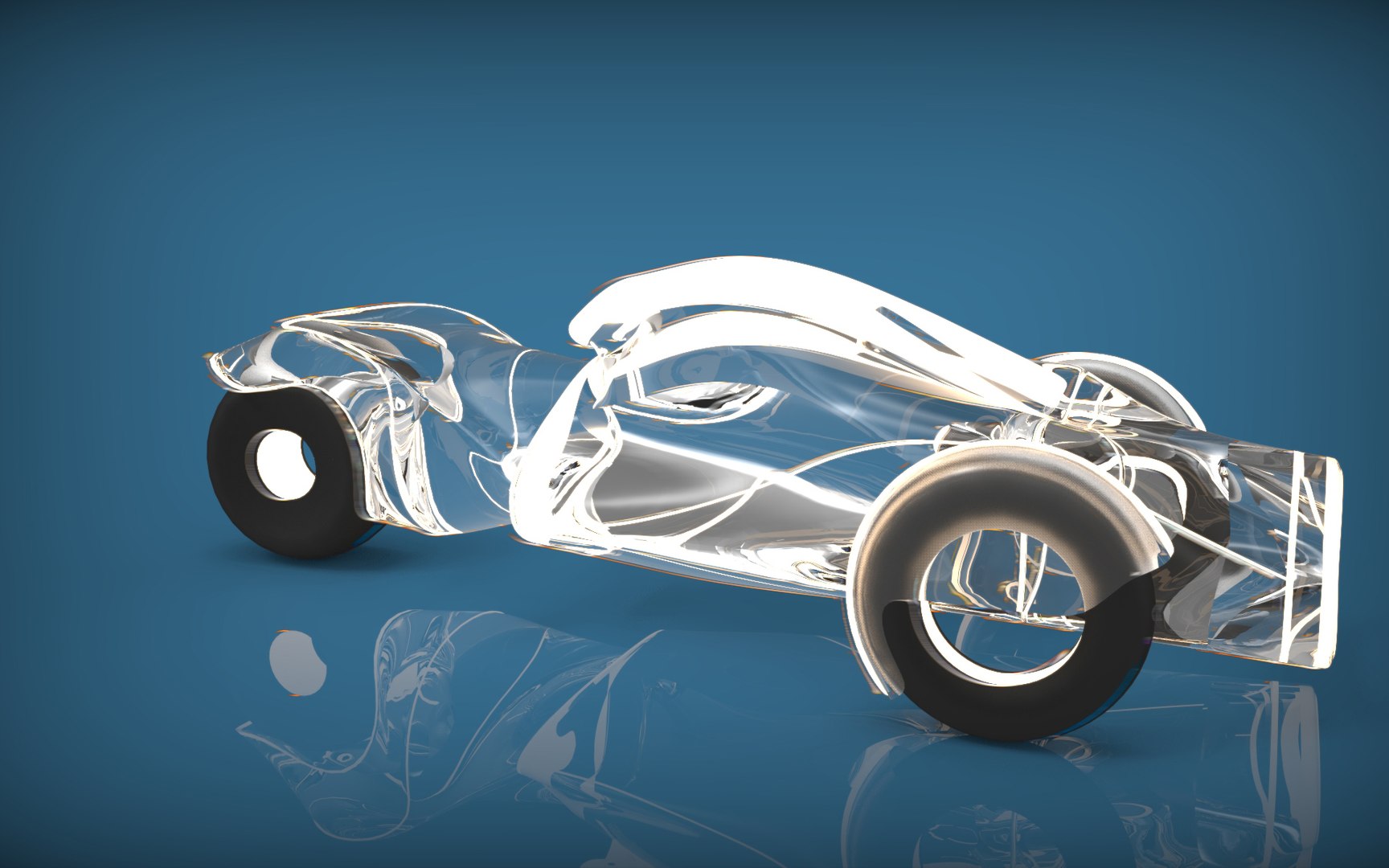 3d Concept Car Tron